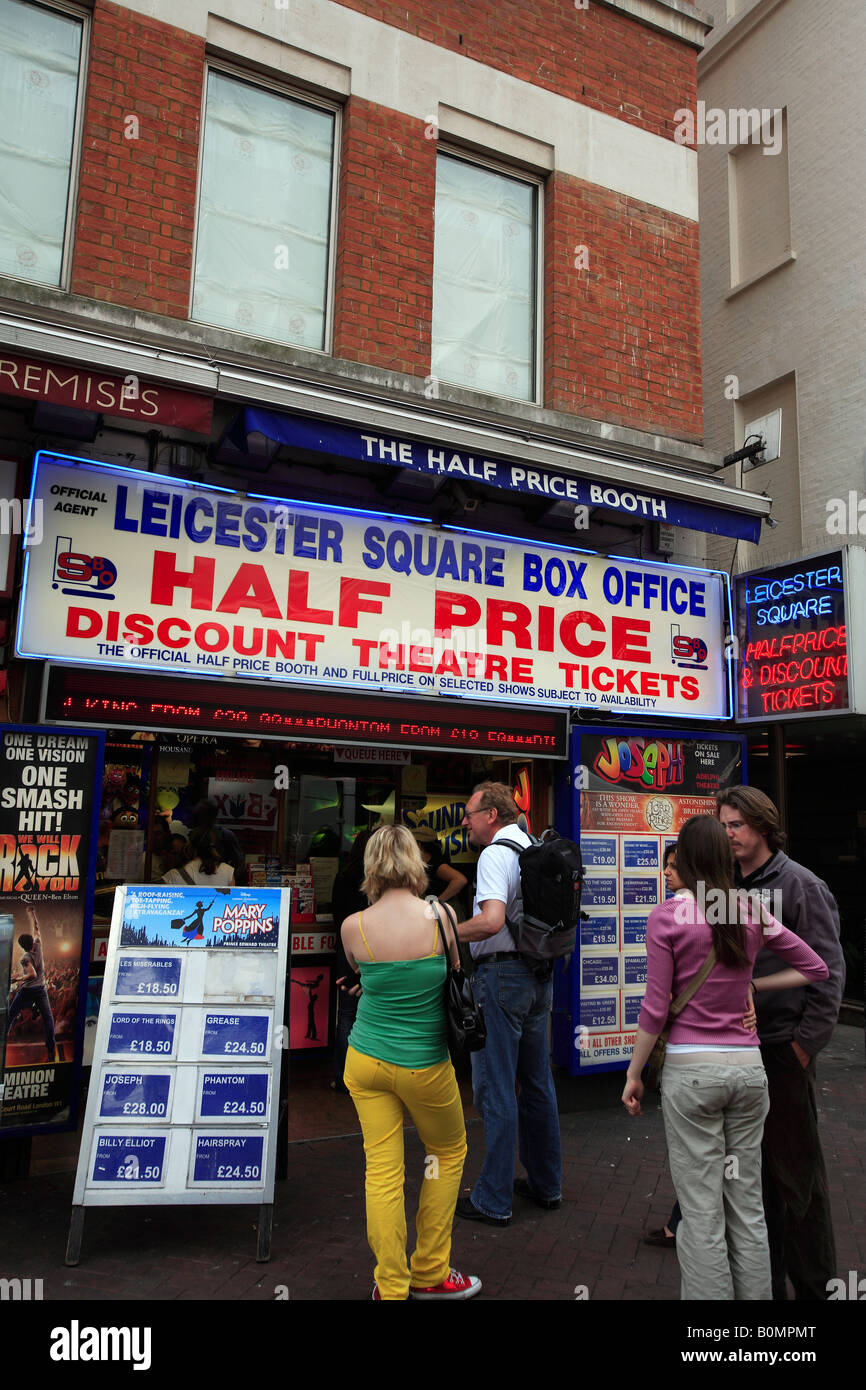 Leicester square theatre tickets hi-res stock photography and images ...