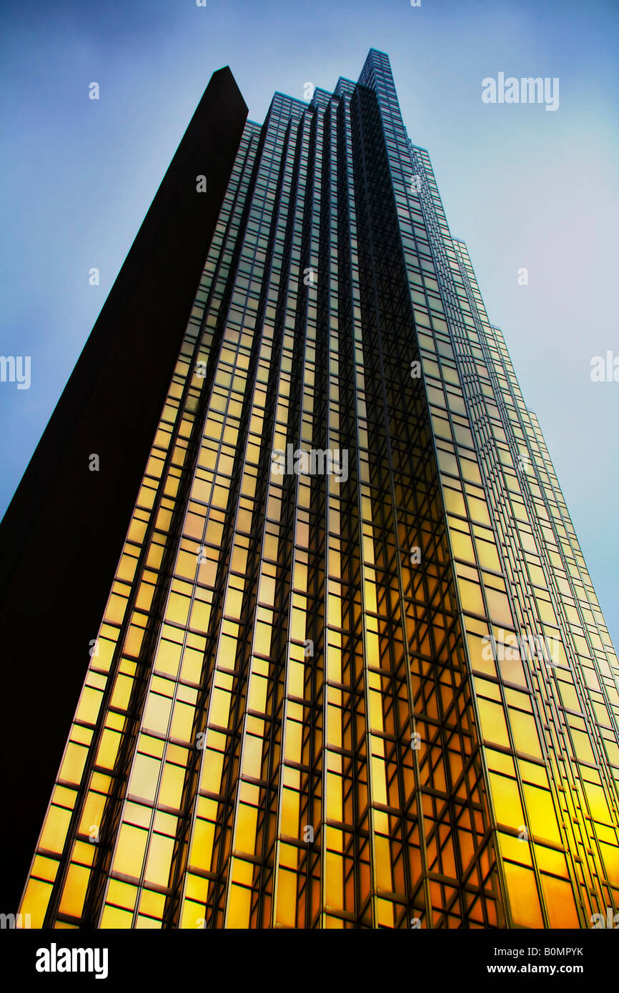 photo of the glass tower building Stock Photo - Alamy