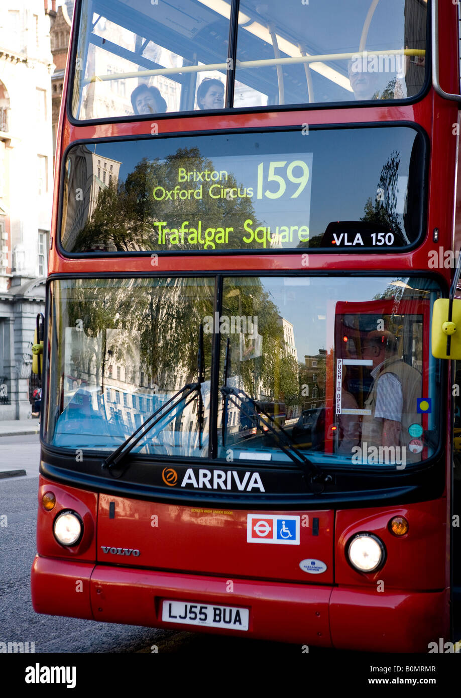 London bus journey uk hi-res stock photography and images - Alamy