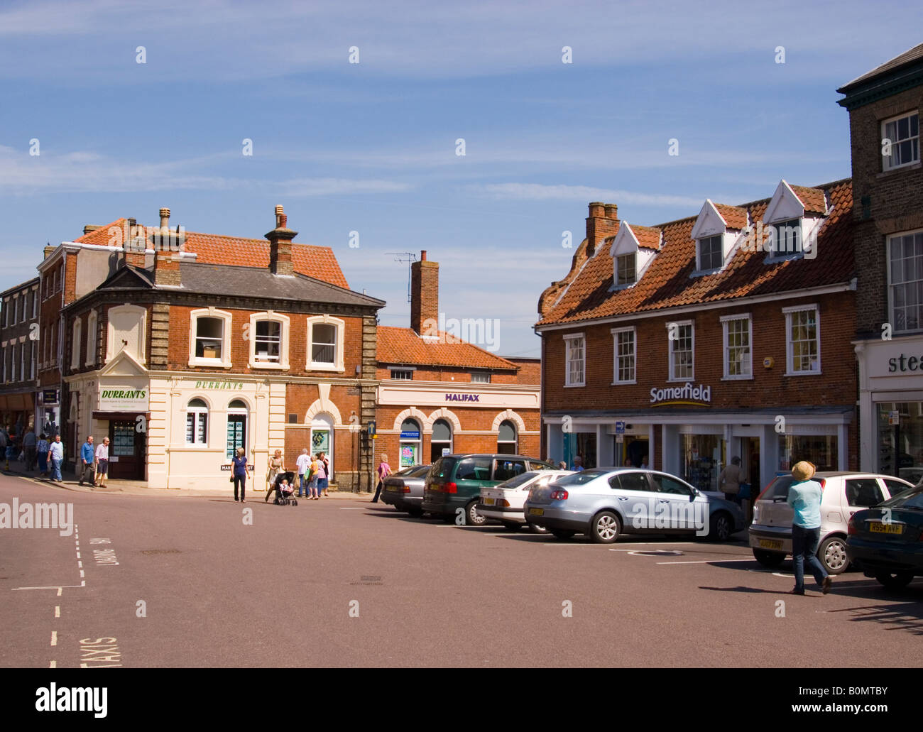 Beccles Town Centre,Suffolk,Uk Stock Photo - Alamy