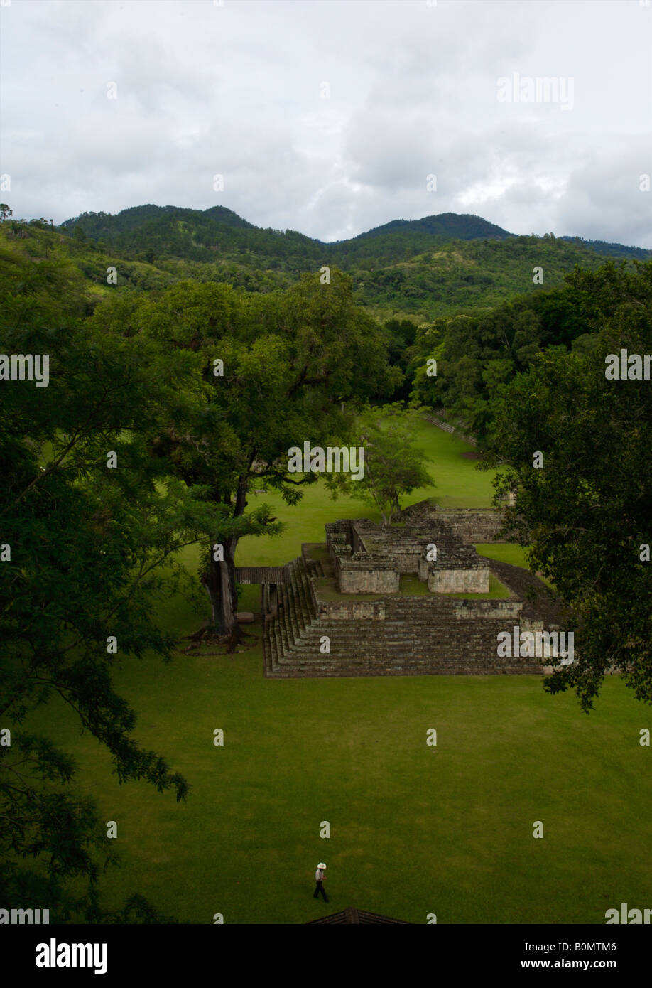 The Copan Ruins site and park in Copan Honduras on November 03 2006 ...