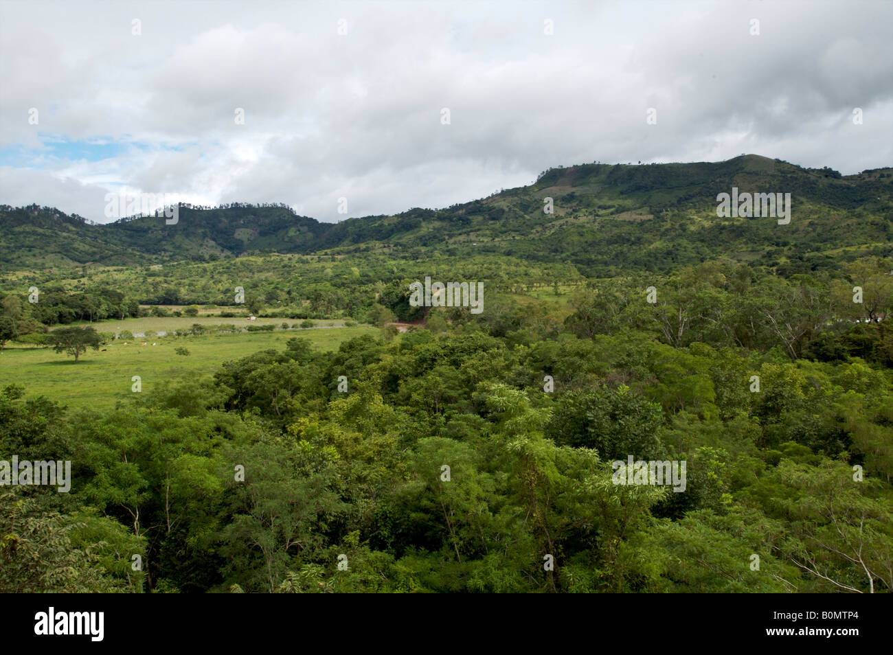 The Copan Ruins site and park in Copan Honduras on November 03 2006 ...