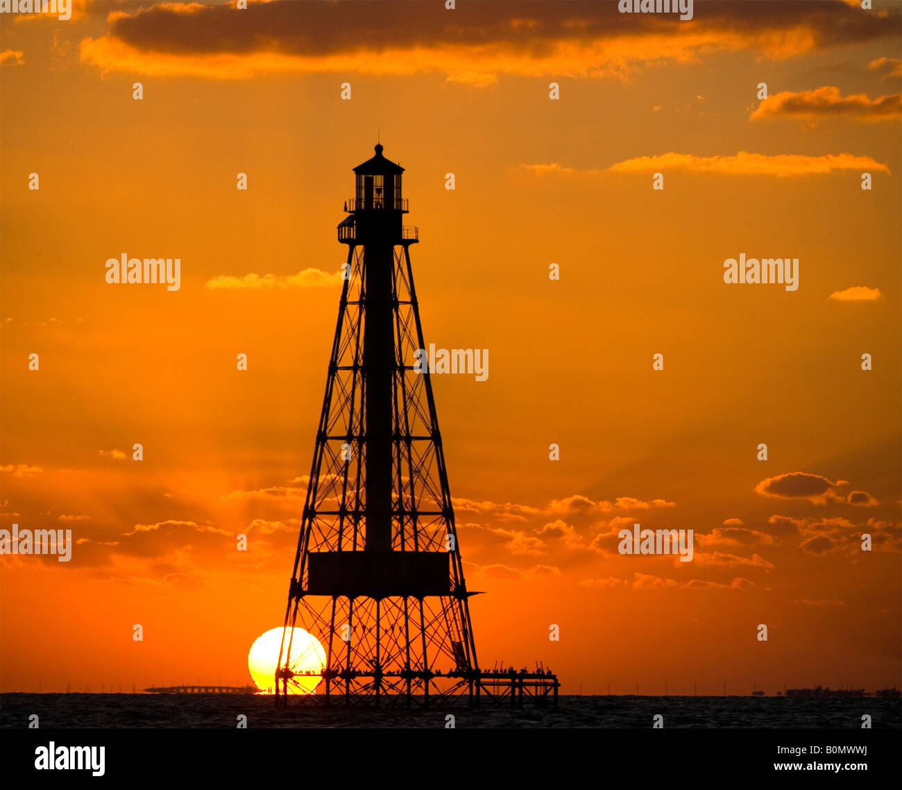 Alligator reef lighthouse florida High Resolution Stock Photography and ...