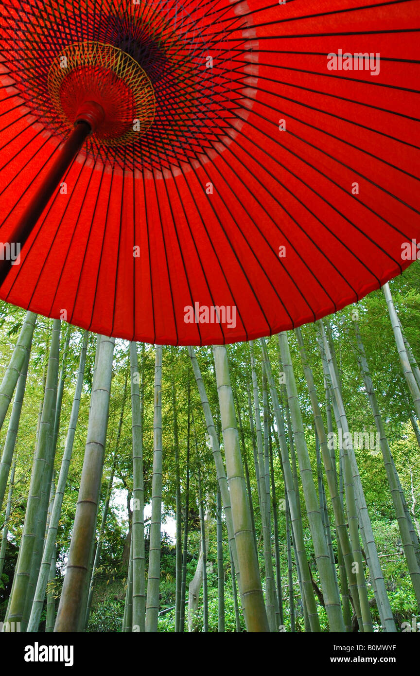 Red parasol hi-res stock photography and images - Alamy