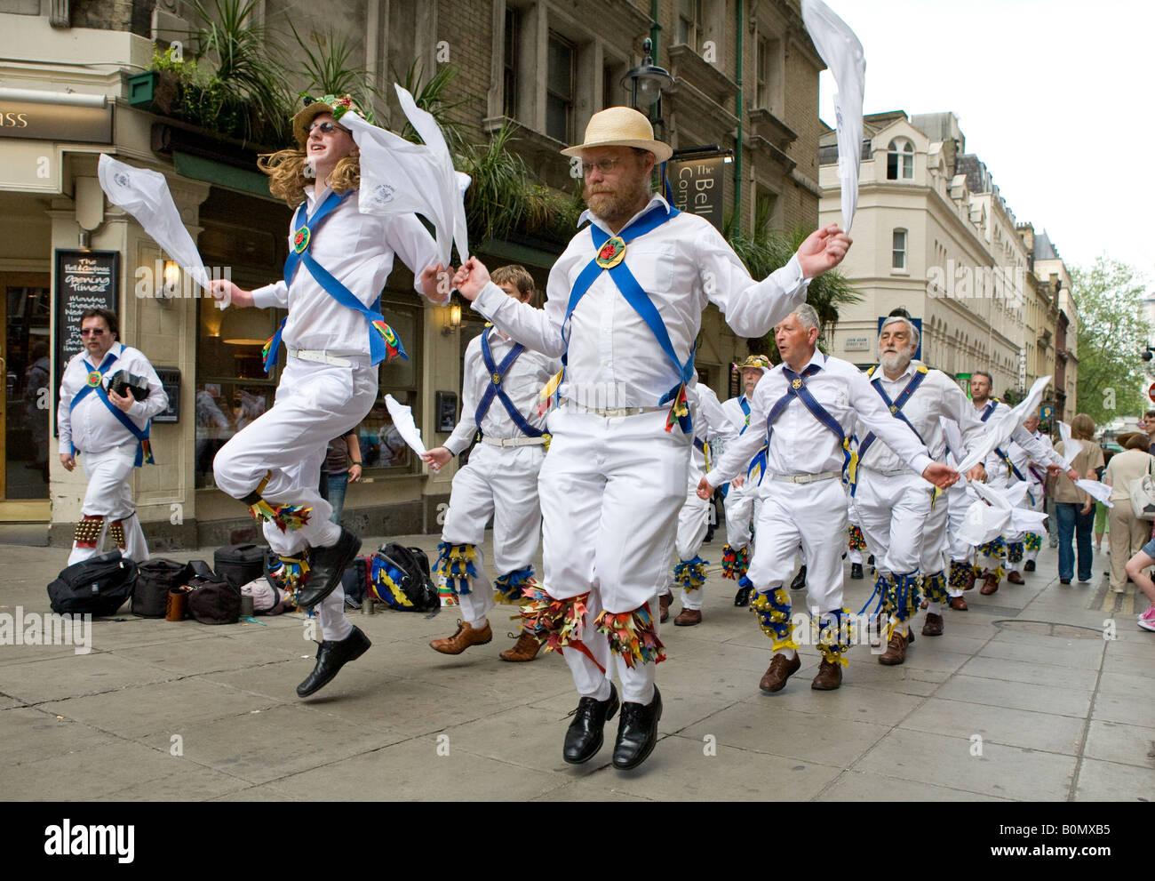 Morris Dancer In London UK Europe Stock Photo - Alamy