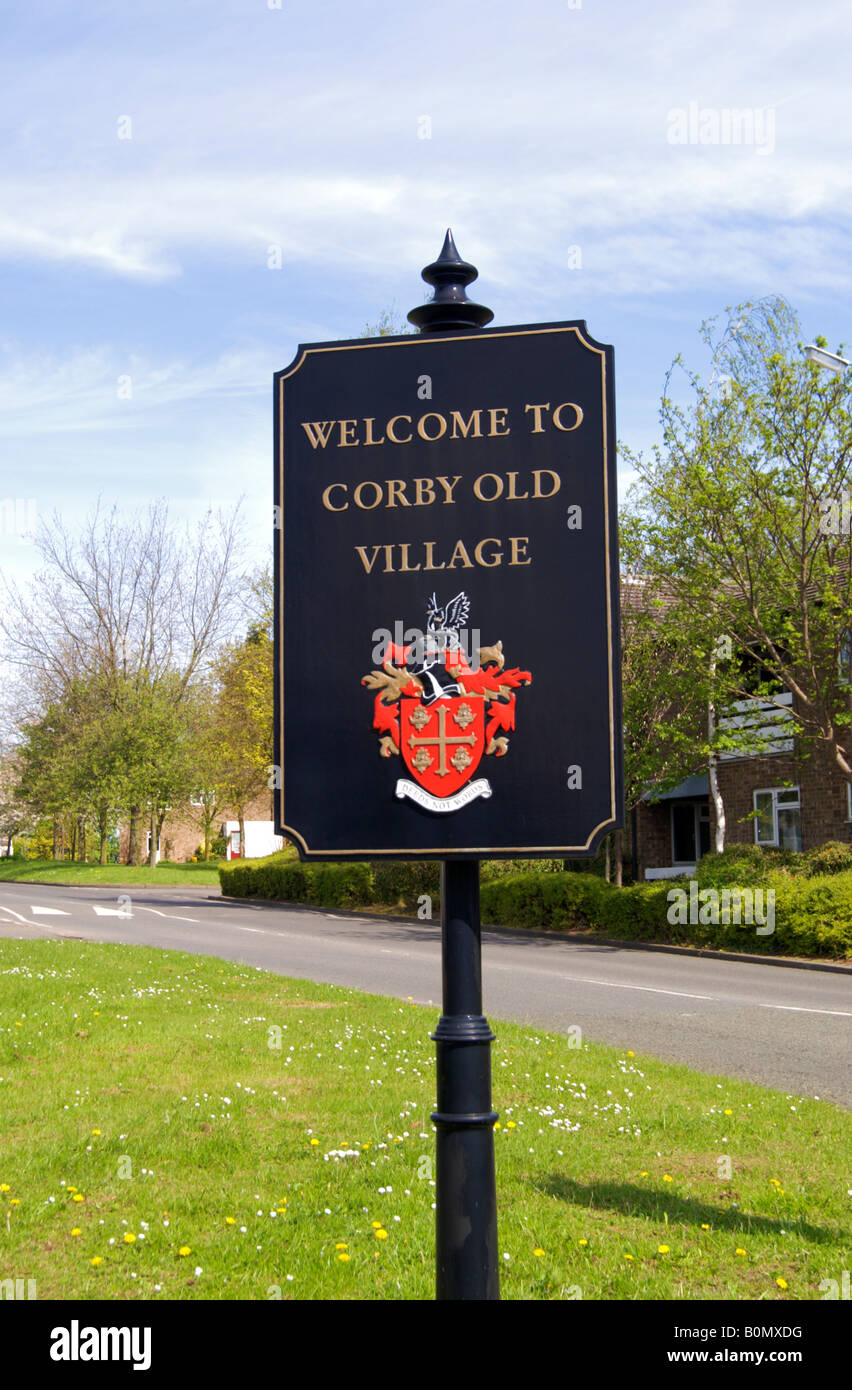Northamptonshire Sign Village High Resolution Stock Photography and ...