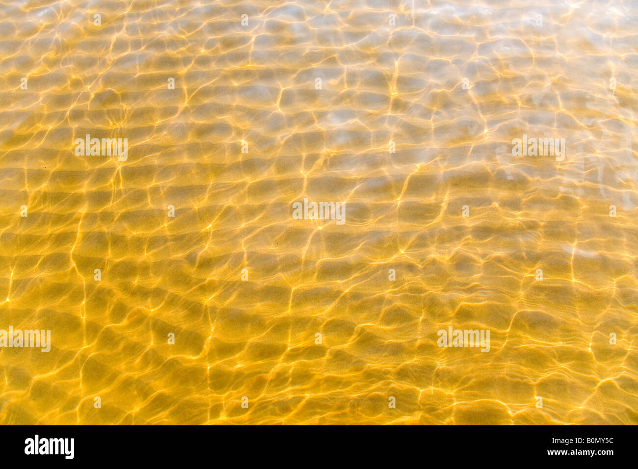 the background from yellow sand under water Stock Photo - Alamy
