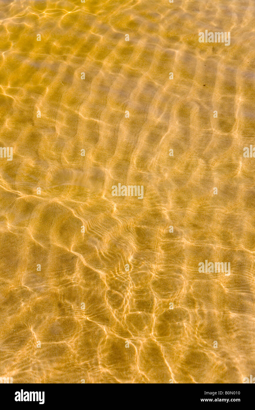 the background from yellow sand under water Stock Photo - Alamy
