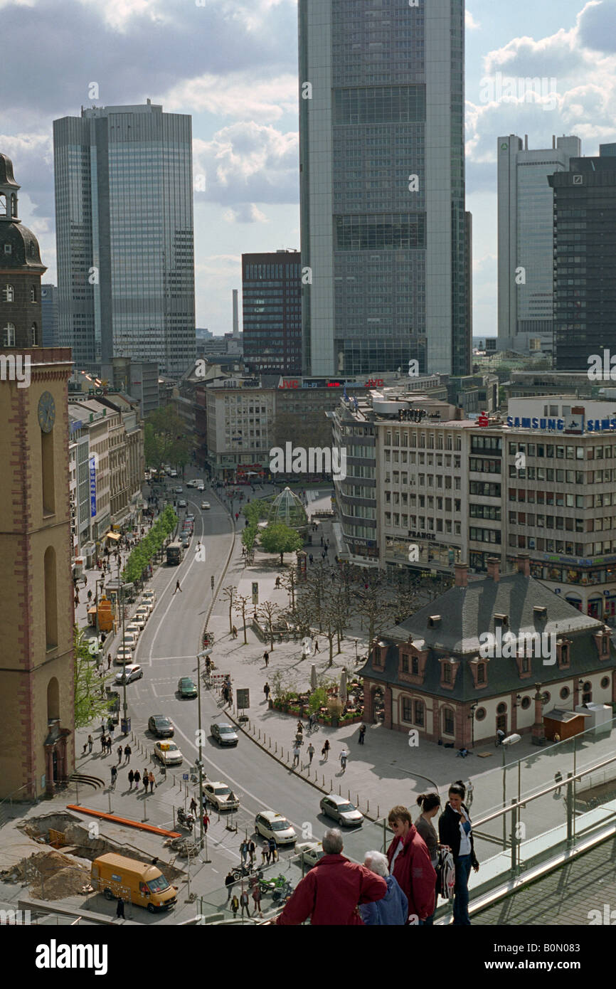 Frankfurt am Main Hauptwache Stock Photo - Alamy