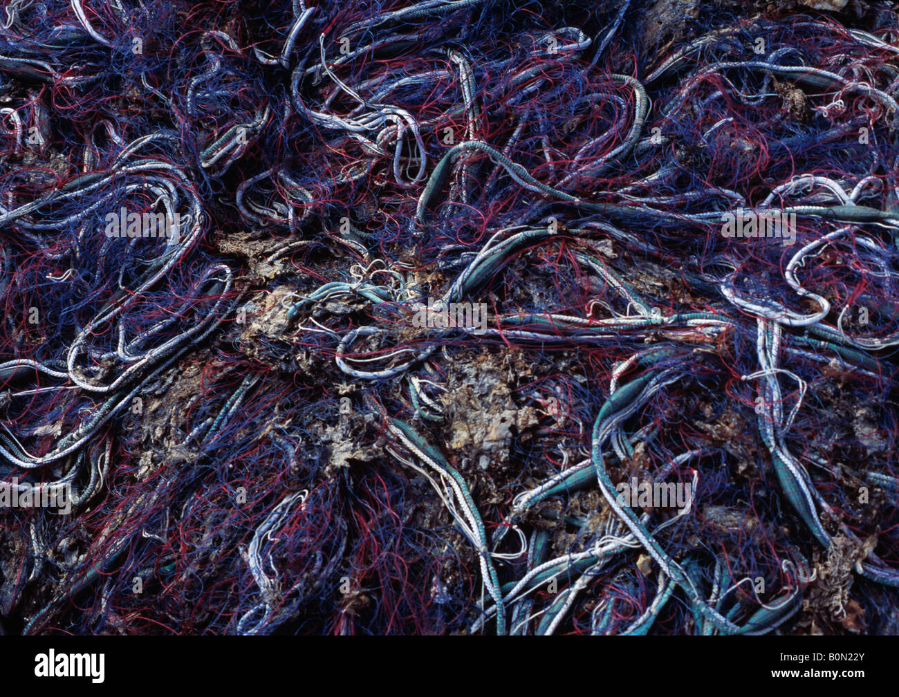 Fishing nets, Denmark Stock Photo - Alamy