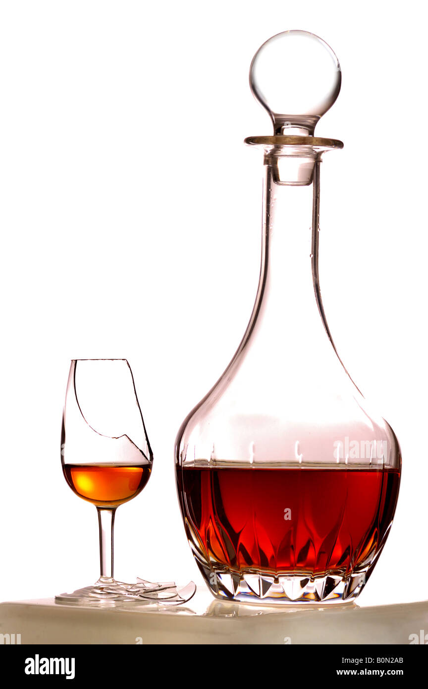 Sherry decanter hi-res stock photography and images - Alamy
