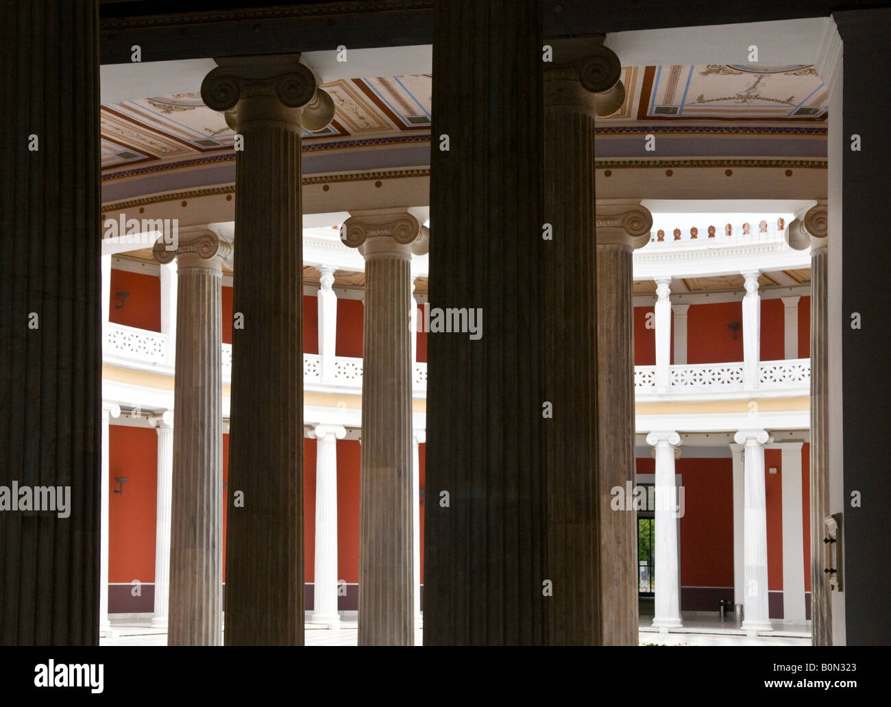 The Zappeion designed by the Danish architect Theophil Hansen in the ...