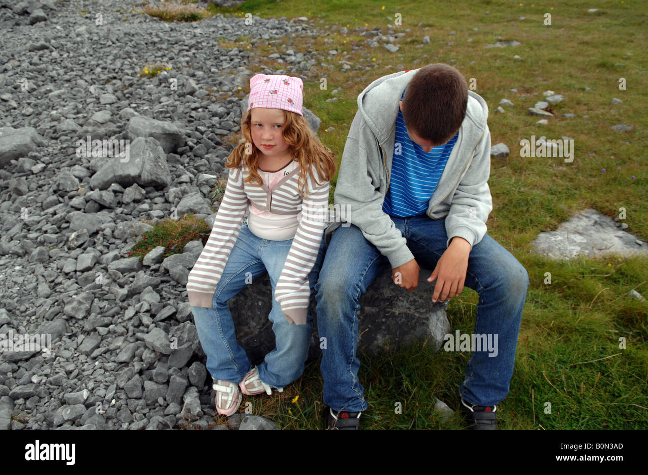 Having A Rest Stock Photo - Alamy