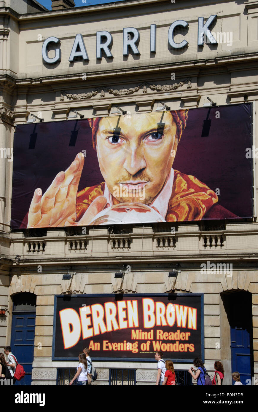 Posters advertising the show Derren Brown Mind Reader an Evening of ...