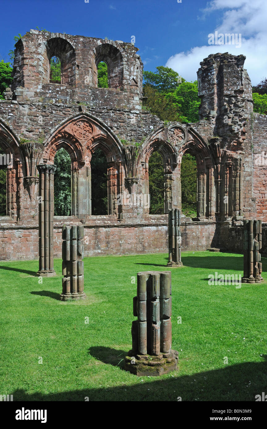 The Chapter House. Furness Abbey, Cumbria, England, United Kingdom ...