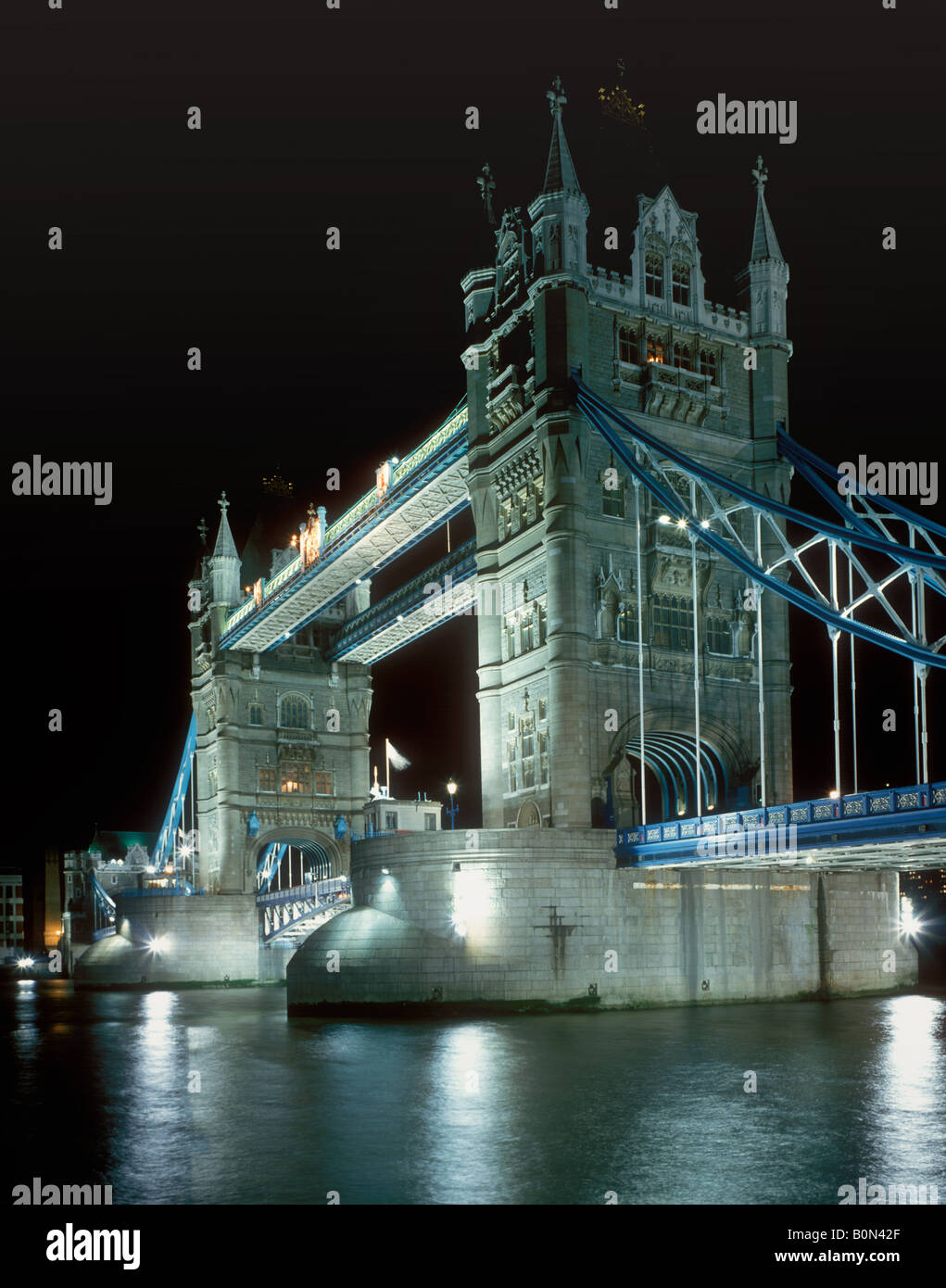 London - Tower Bridge at night Stock Photo - Alamy