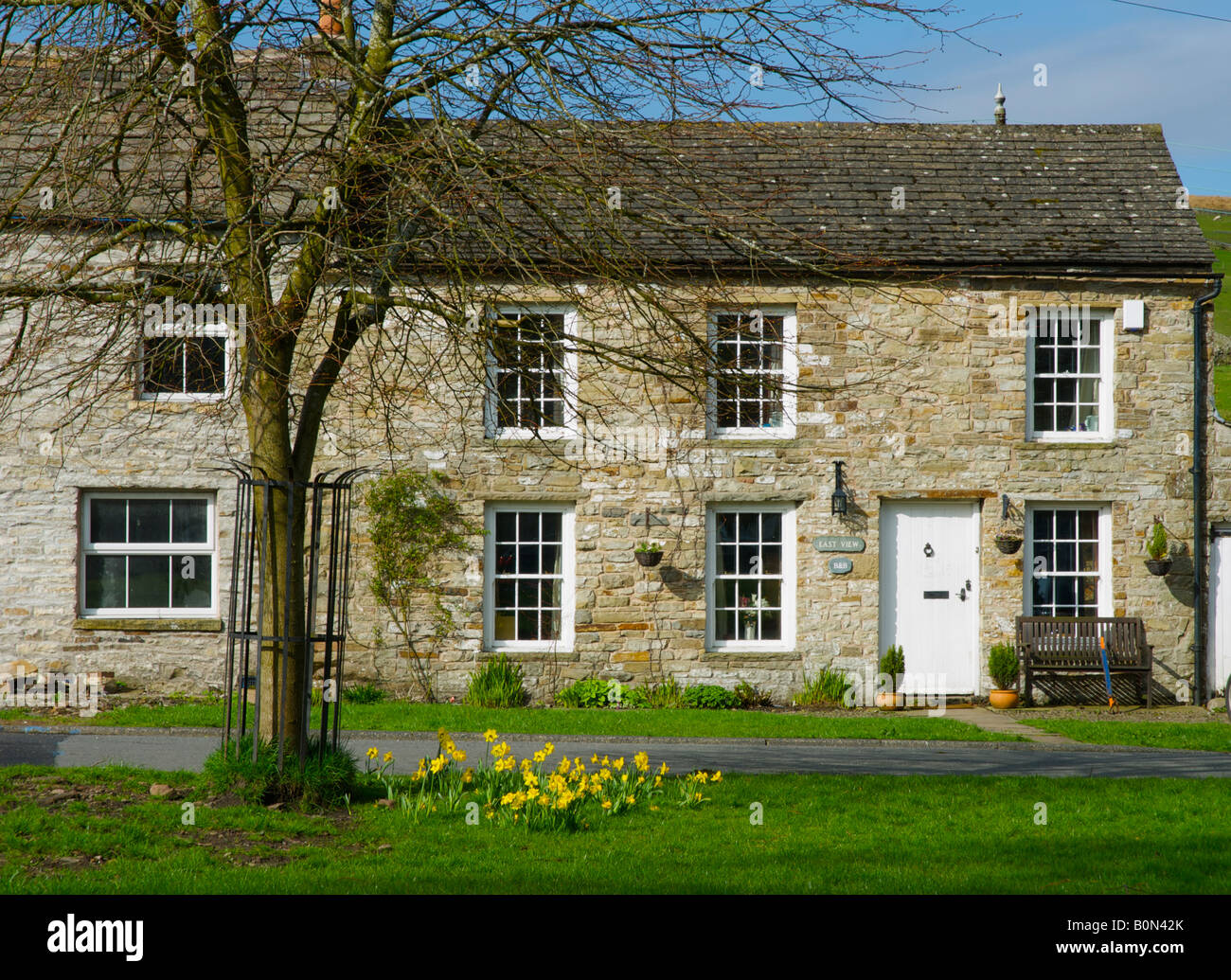 Village green garrigill cumbria hi-res stock photography and images - Alamy