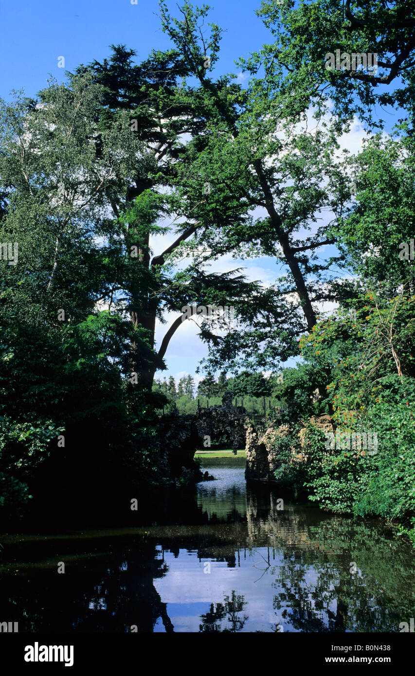 Grotto, Painshill Park, Cobham, Surrey, England, UK Stock Photo - Alamy