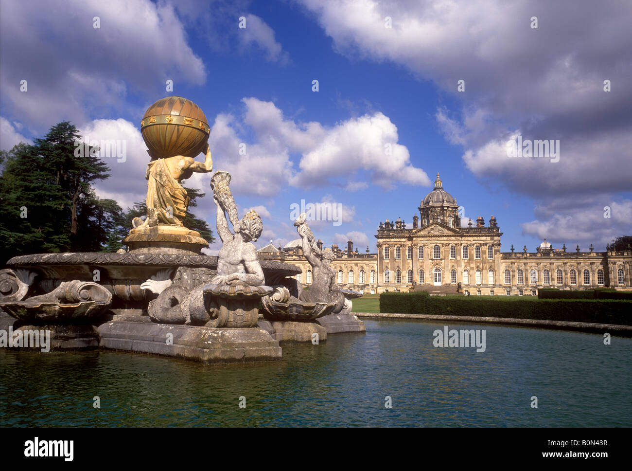 Yorkshire - Castle Howard, a fine mansion dating from 1699 1726 near ...