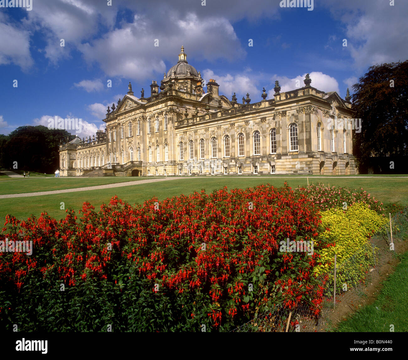 Yorkshire Castle Howard, a fine mansion dating from 1699 1726 near the ...