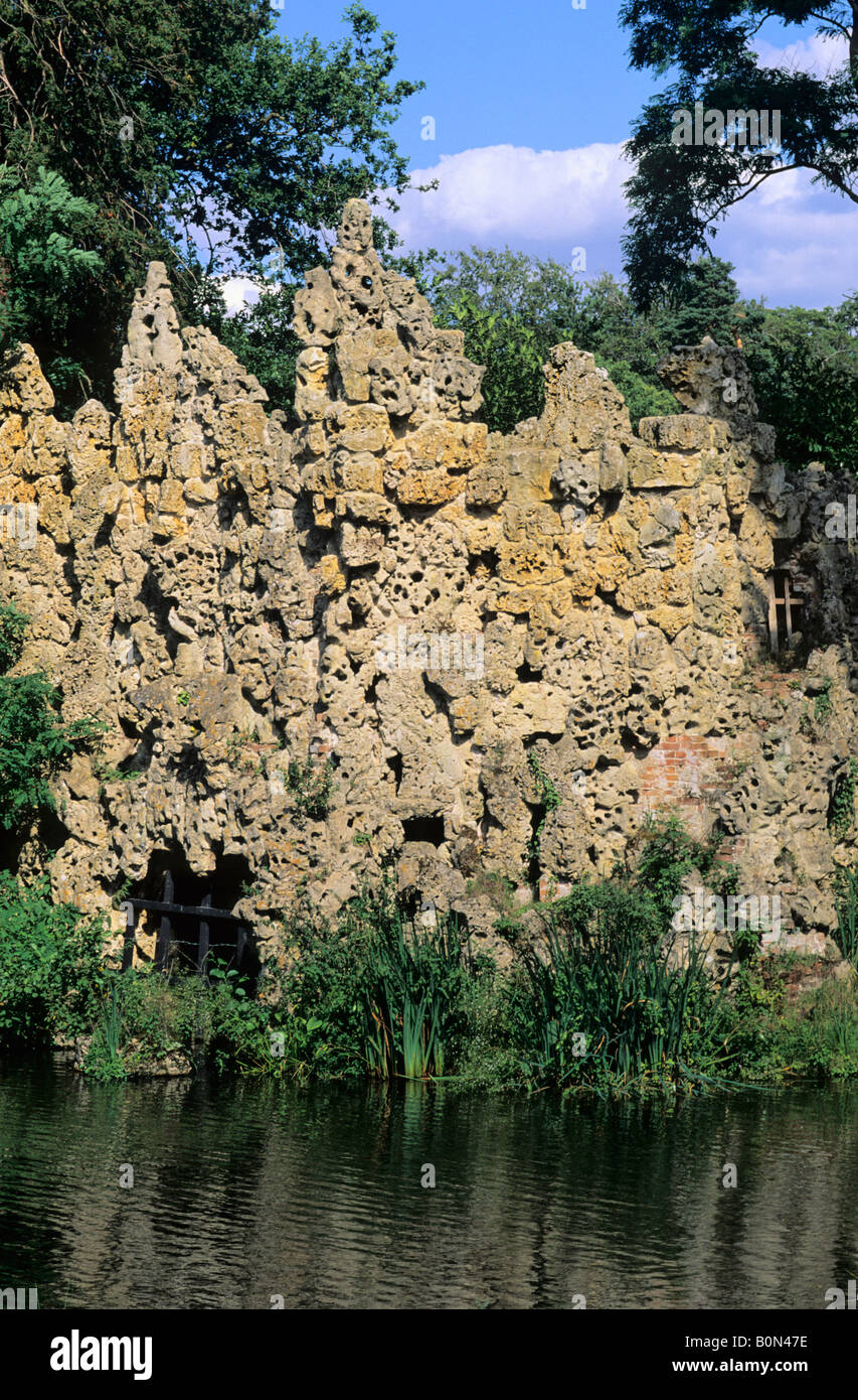 Grotto, Painshill Park, Cobham, Surrey, England, UK Stock Photo - Alamy