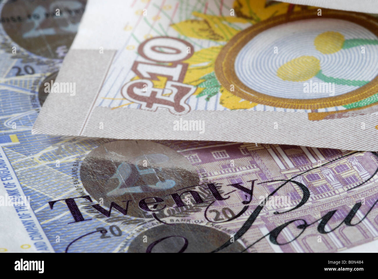 English banknotes hi-res stock photography and images - Alamy