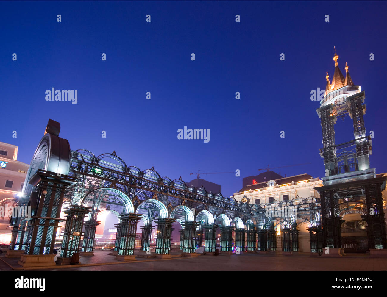 Daoliqu area Harbin Heilongjiang Province Northeast China Stock Photo ...