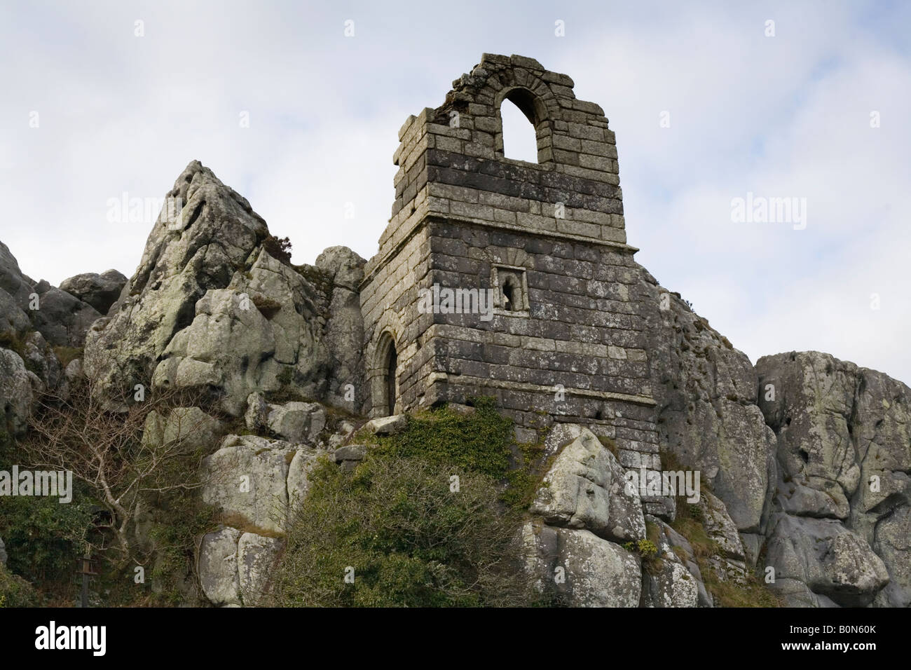 Roche rock, a hermitage in Cornwall Stock Photo - Alamy