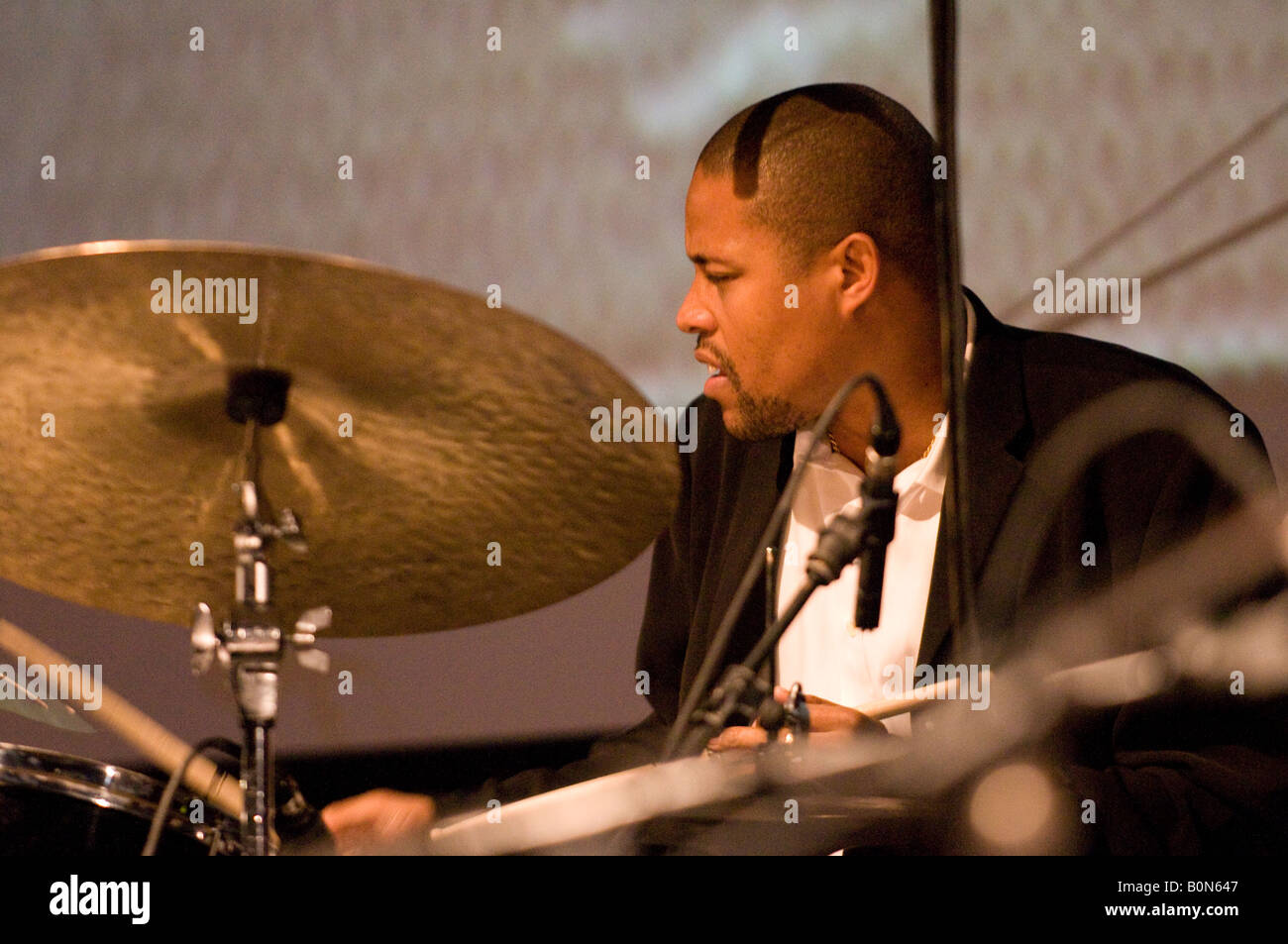 Nasheet Waits (drums Stock Photo - Alamy