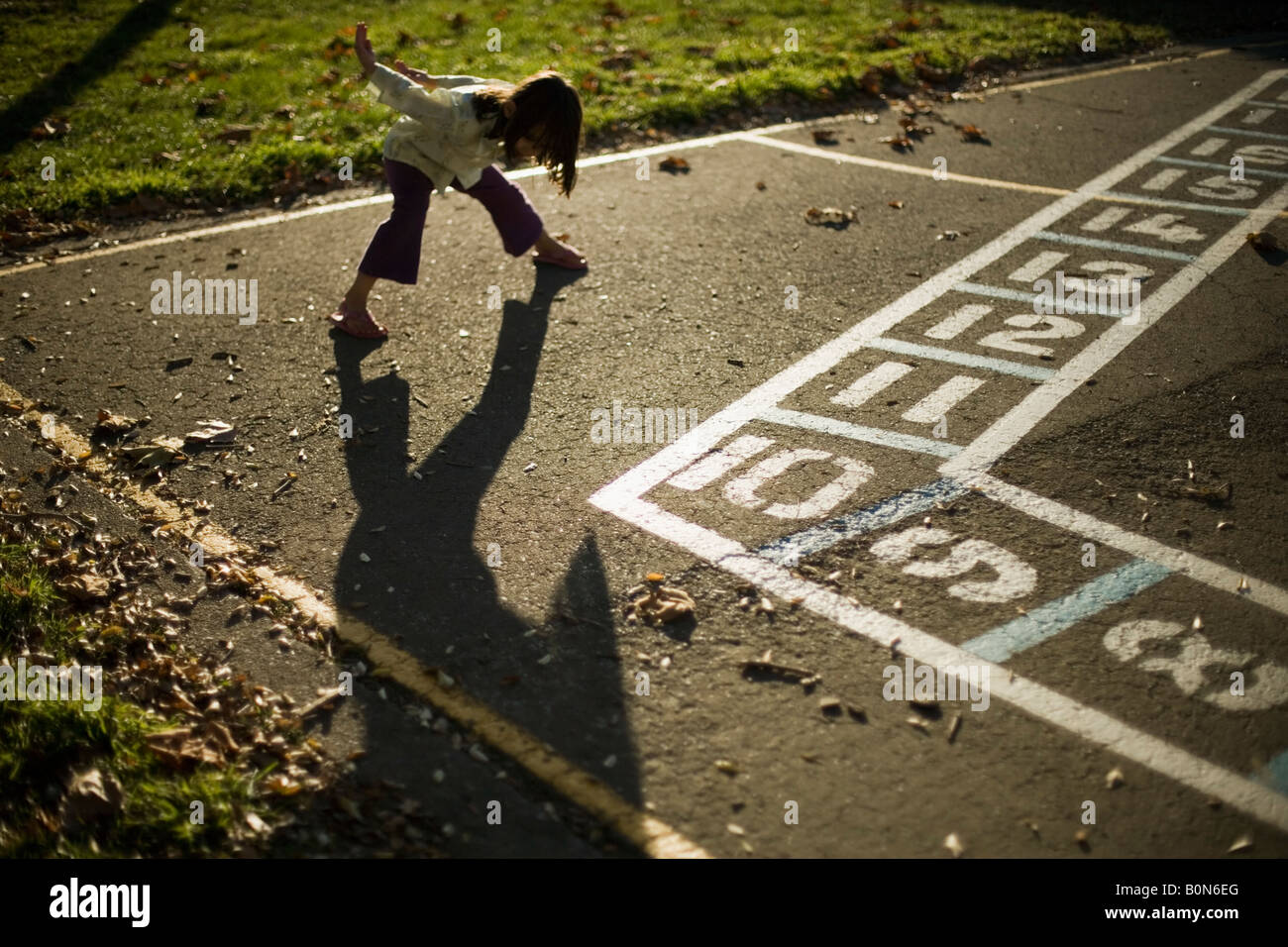 Four squares playground hi-res stock photography and images - Alamy