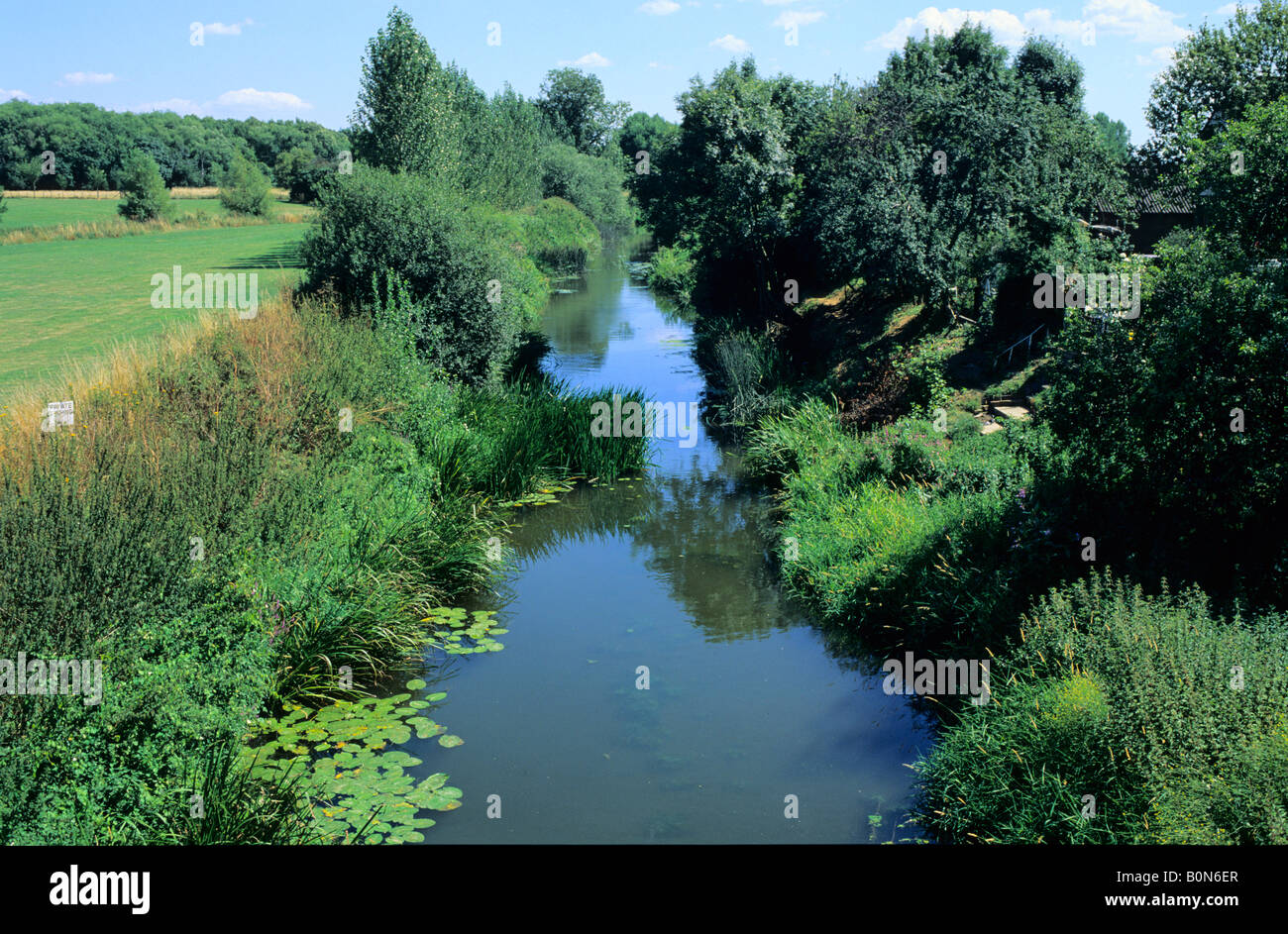 River Beult at Yalding, Kent, England, UK Stock Photo - Alamy