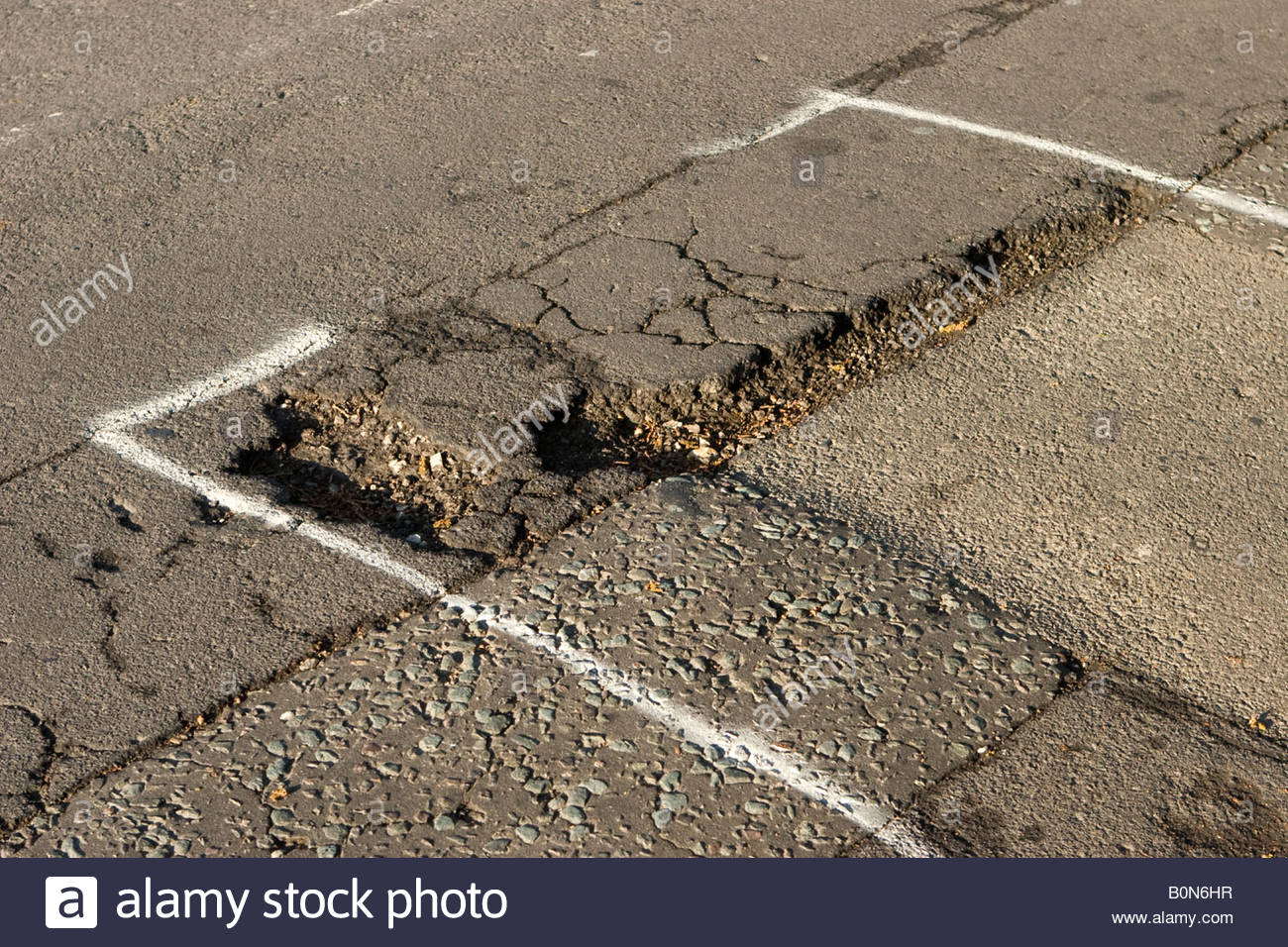 Holes In The Road High Resolution Stock Photography and Images - Alamy