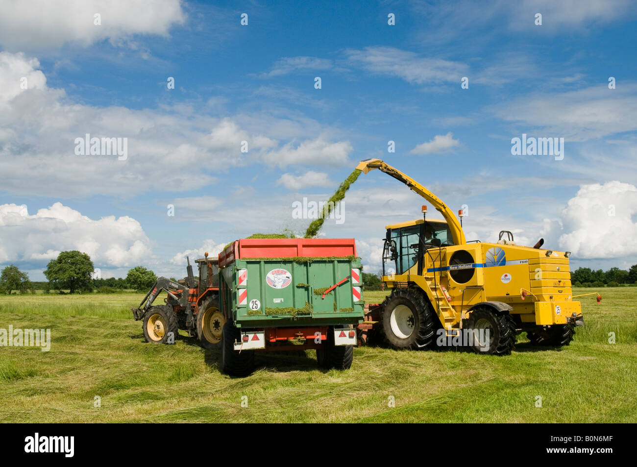 Silage production hi-res stock photography and images - Alamy