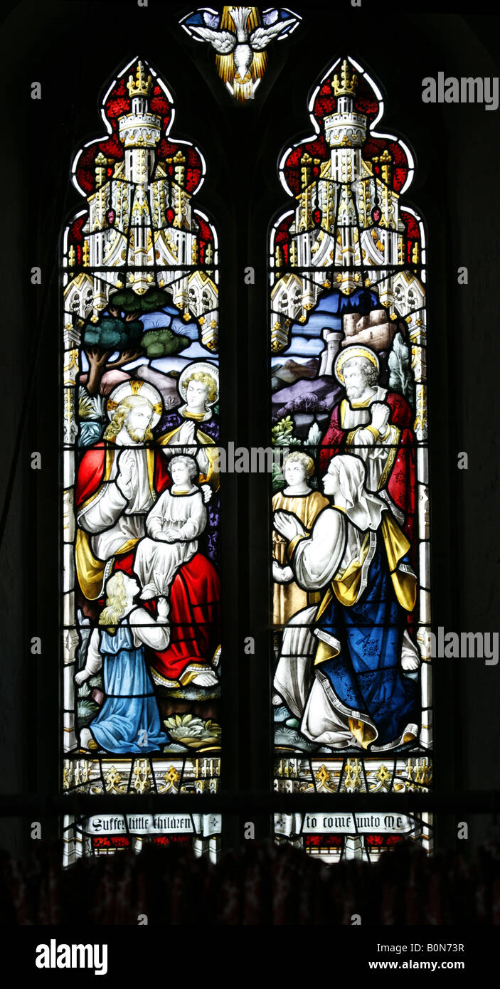 Hoveton Church Norfolk Stained Glass Window Depicting the Bible Story ...