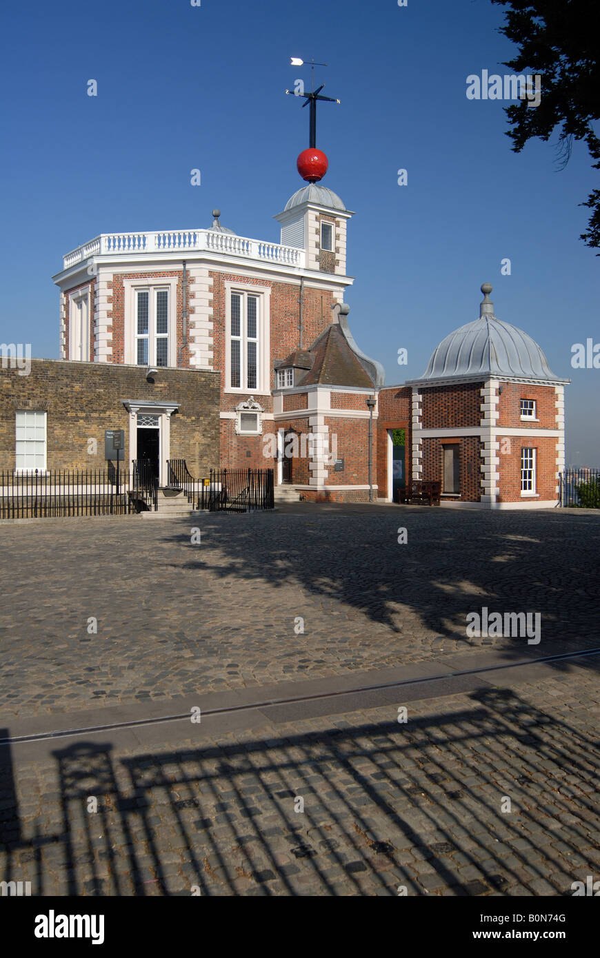 Flamsteed House, part of The Royal Observatory in Greewich Park, London ...