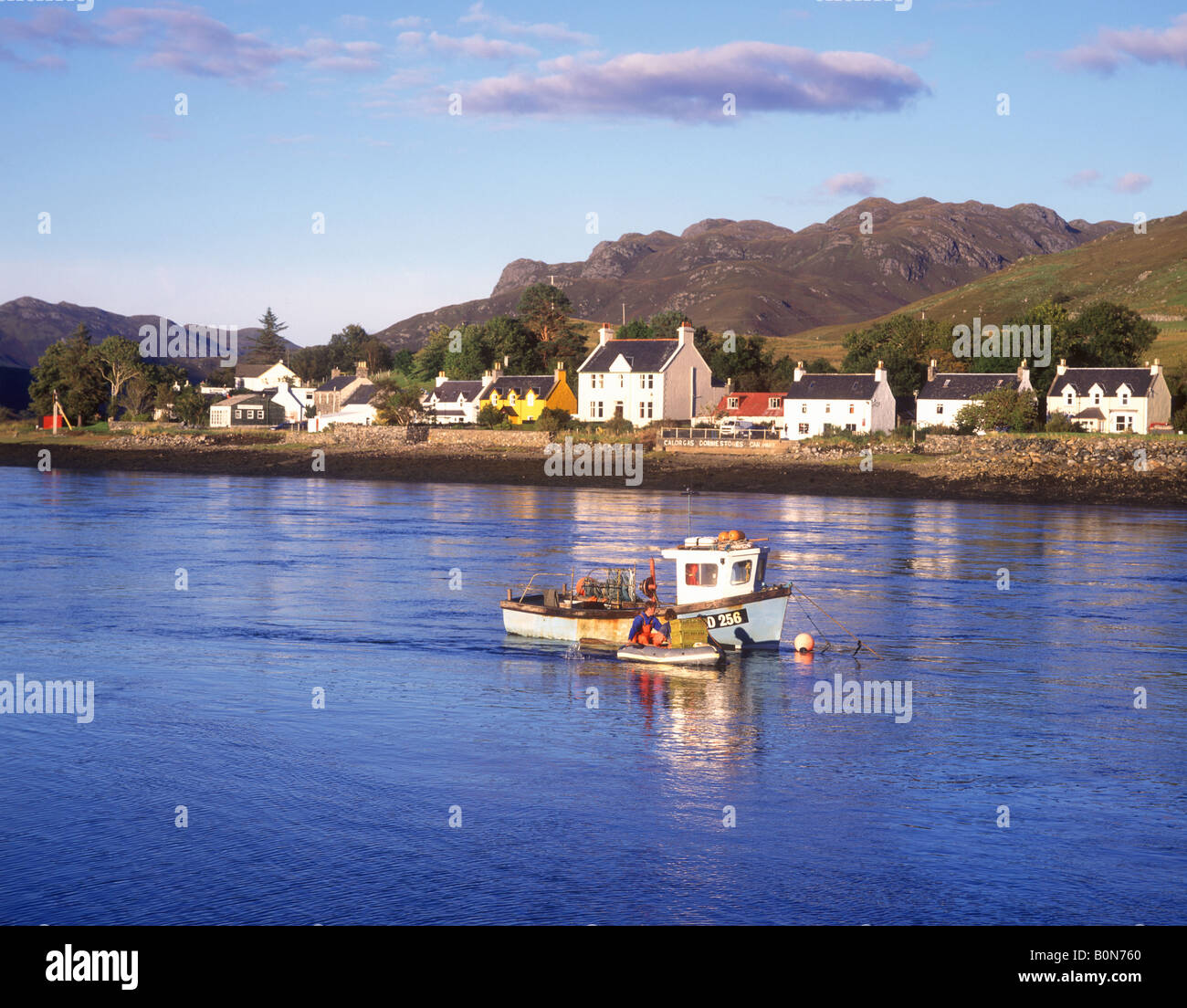 Dornie - View of the crofting village which stands at the point where ...