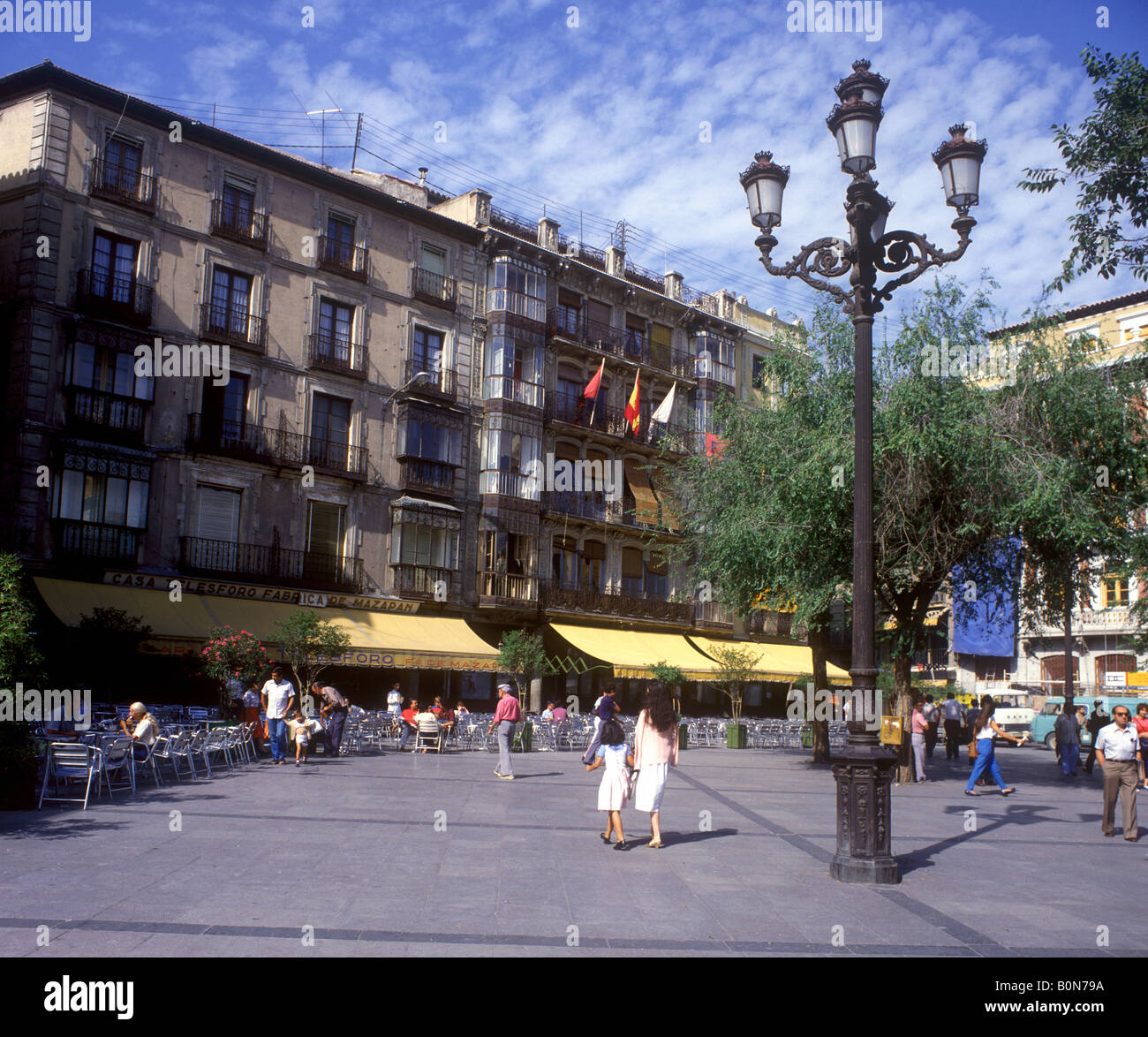 Zocodover square in the Spanish city of Toledo Stock Photo - Alamy