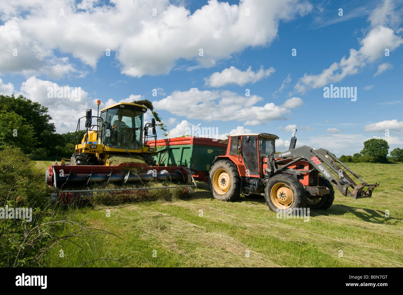 Silage harvester hi-res stock photography and images - Alamy