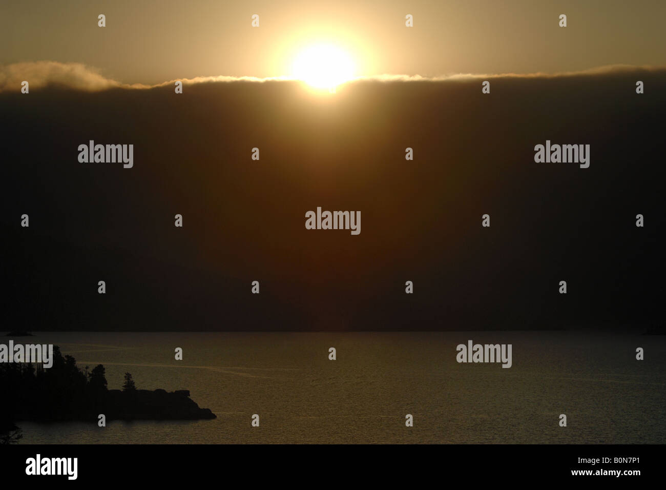 alba sun point sun down lake trees lake landscape paesaggio Glacier ...