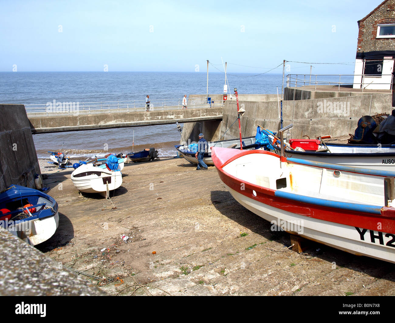 Concrete slipway for boats hi-res stock photography and images - Alamy