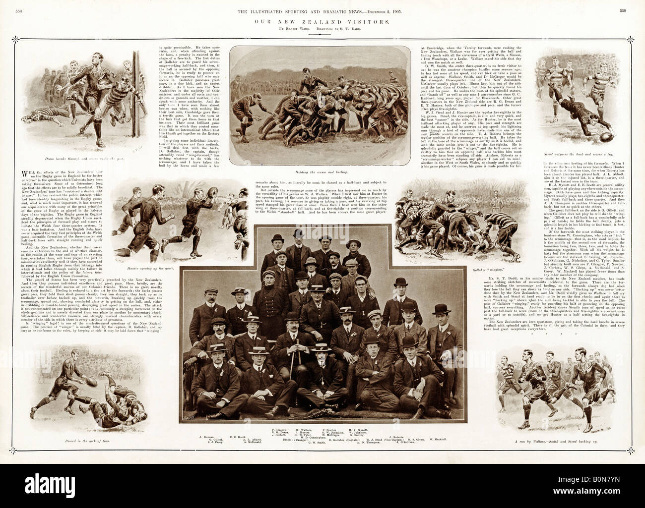 All blacks 1905 hi-res stock photography and images - Alamy