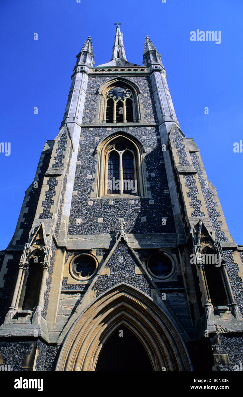 St Mary of Charity Faversham Parish Church Kent England UK Stock Photo ...