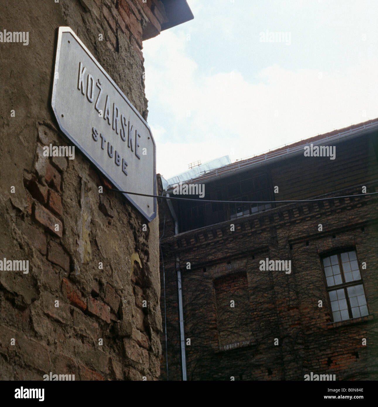 Old street corner detail Zagreb Croatia Stock Photo - Alamy