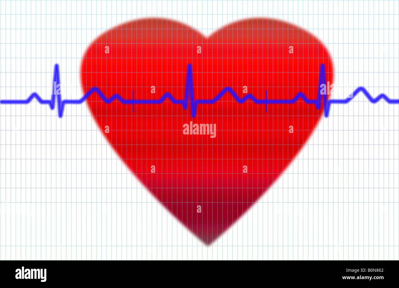 Electrocardiogram conceptual background Stock Photo - Alamy