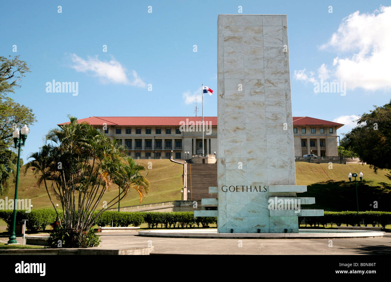 The Panama Canal Administration Building in the Area of Ancon Balboa in ...