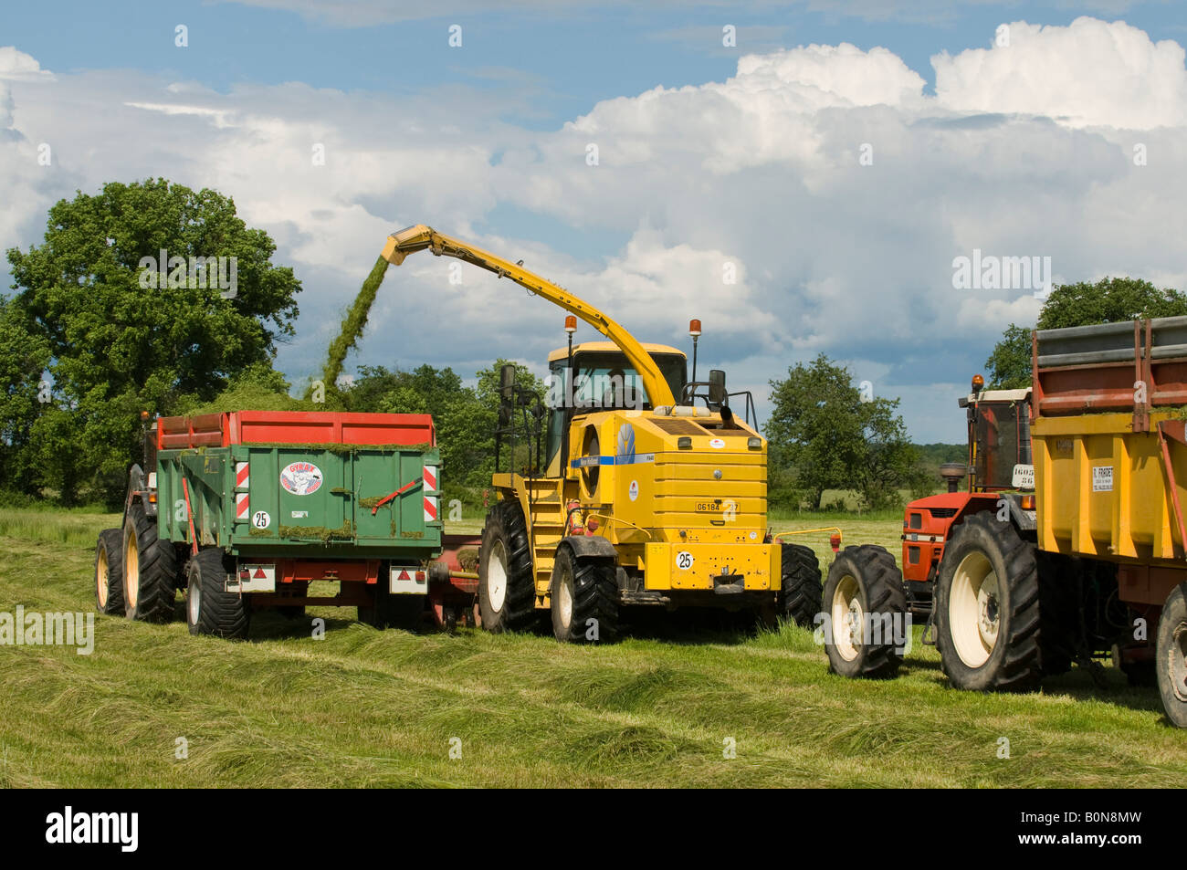 Silage production hi-res stock photography and images - Alamy