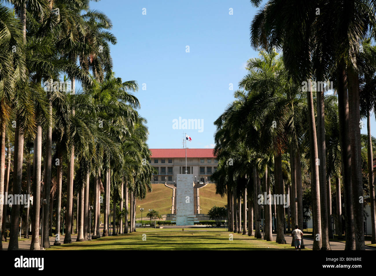 The Panama Canal Administration Building in the Area of Ancon Balboa in ...