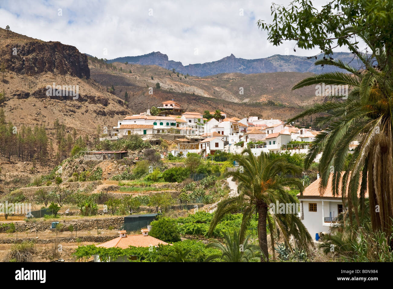 Fataga Gran Canaria Canary Islands Grand Stock Photo - Alamy