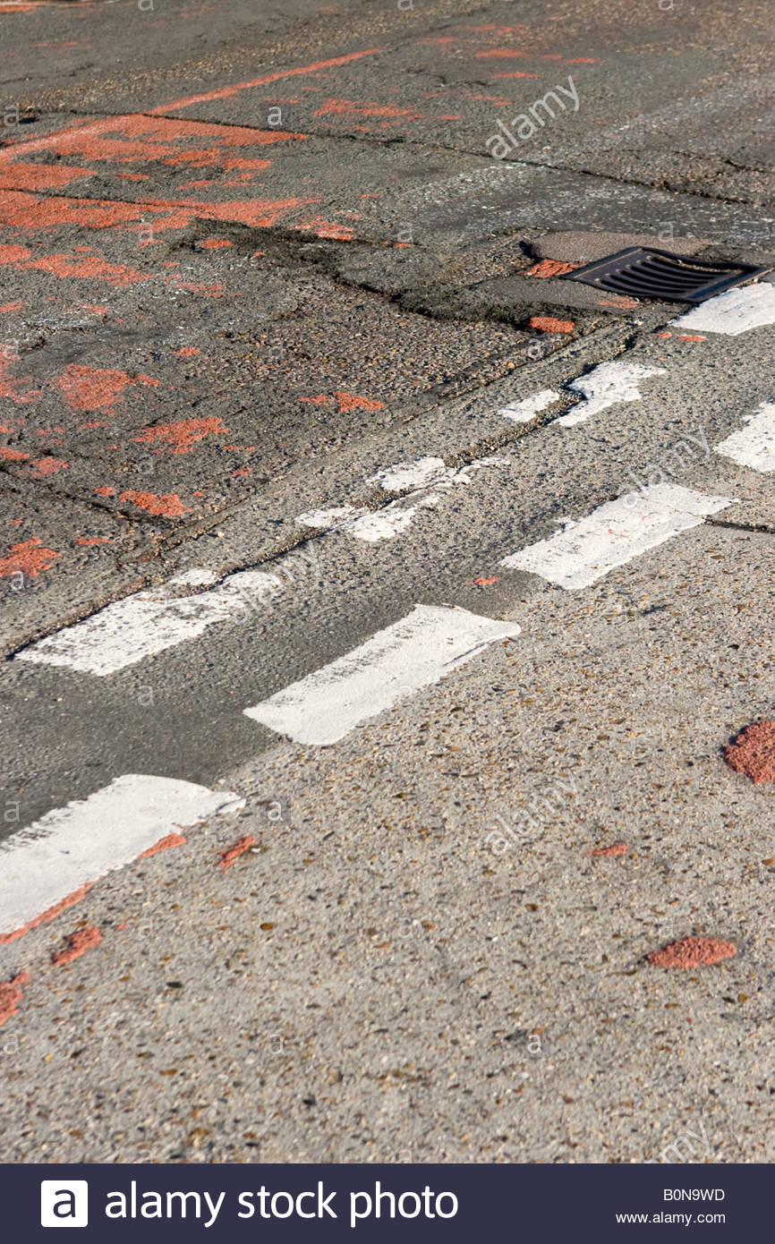Worn Road Surface High Resolution Stock Photography and Images - Alamy