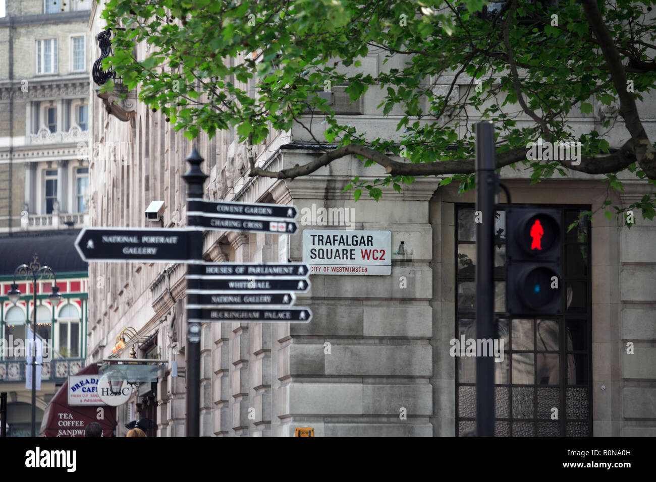 White square road sign hi-res stock photography and images - Alamy